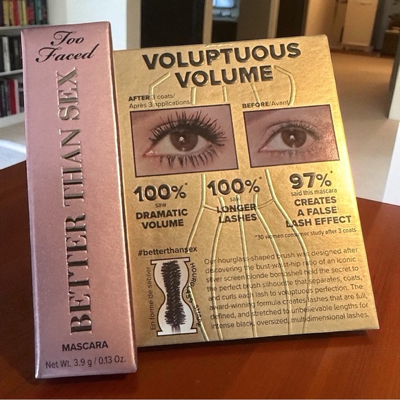 Too Faced | Makeup | Too Faced Voluptuous Volume Mascara In Pink And ...
